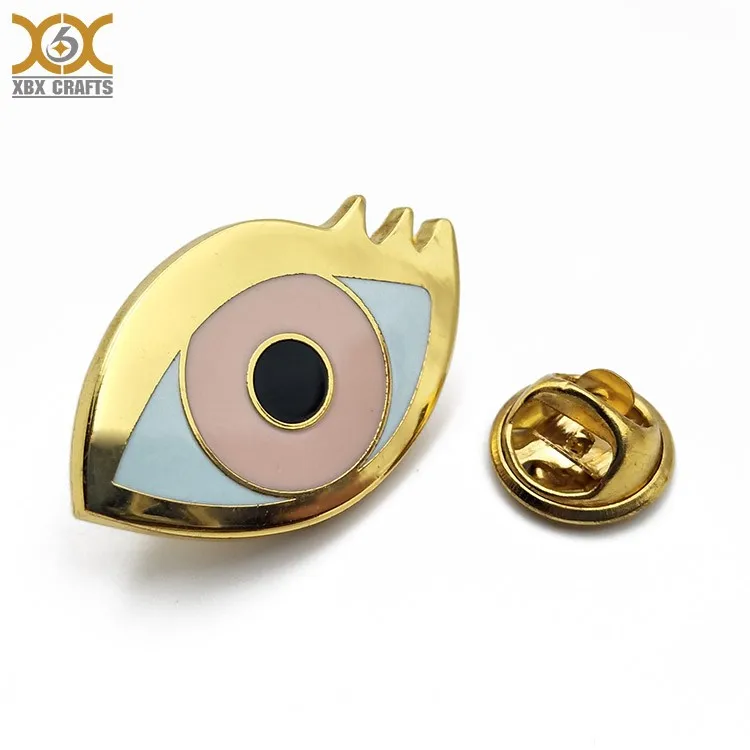 Custom Magnetic Gold Metal Soft Hard Enamel Lapel Pin - Buy Enamel ...