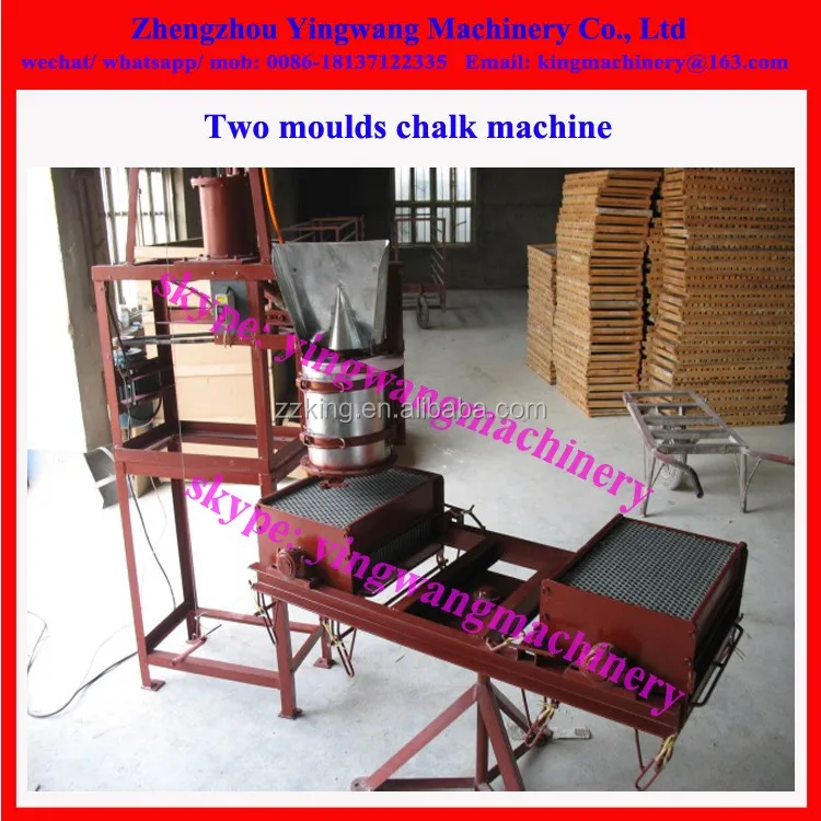 Gypsum Powder Chalk Plant/ School Chalk Stick Making Machine With 800 ...