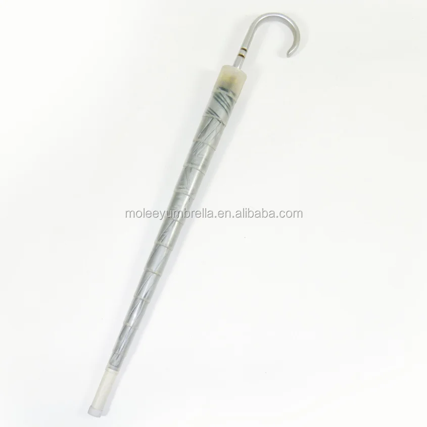 Mini Telescopic Rain Umbrella with Plastic Sleeve Bag Cover