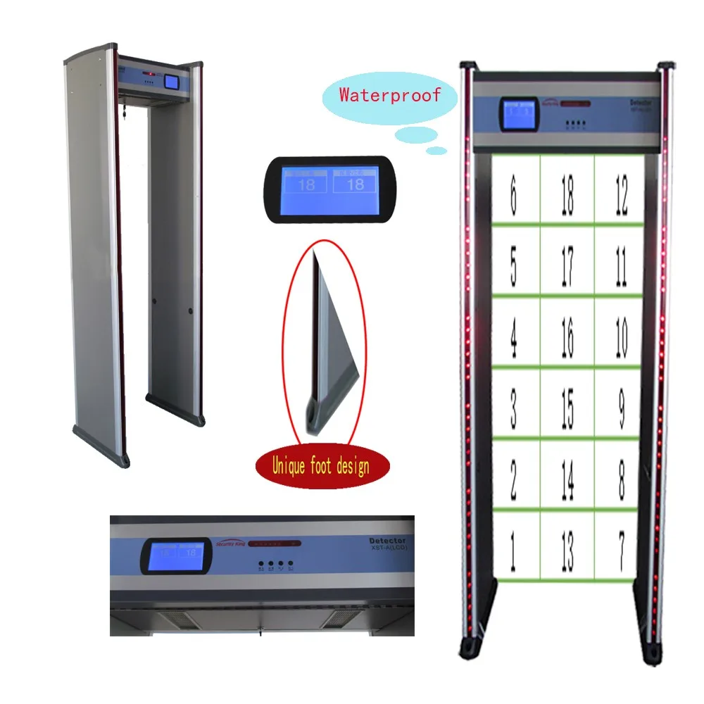 18zone Metal Detector Archway Walk Through Metal Detector Gate For ...