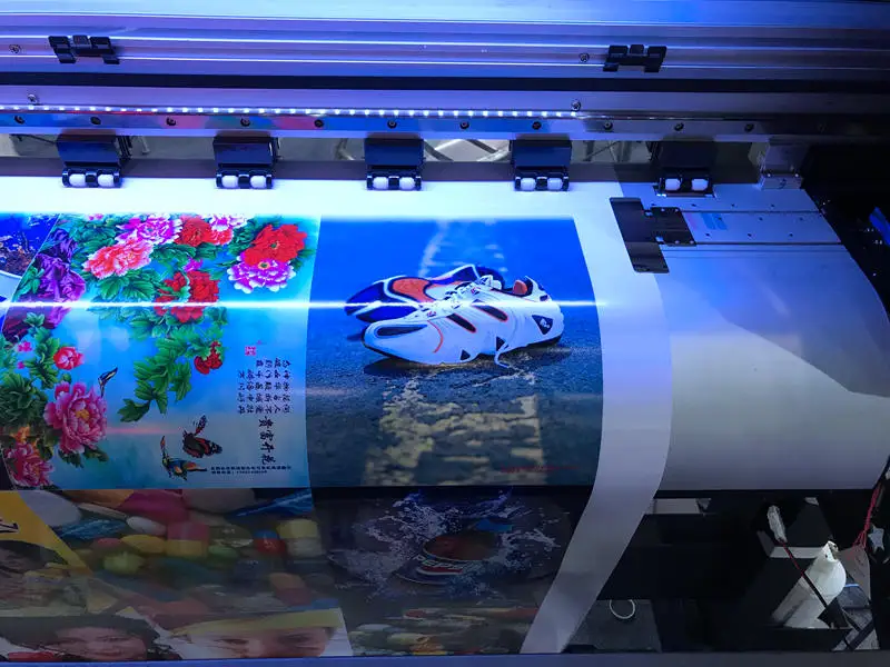 Factory Promotion Commercial Advertising Inkjet Printer 1.68m 1.8m Cmyk ...