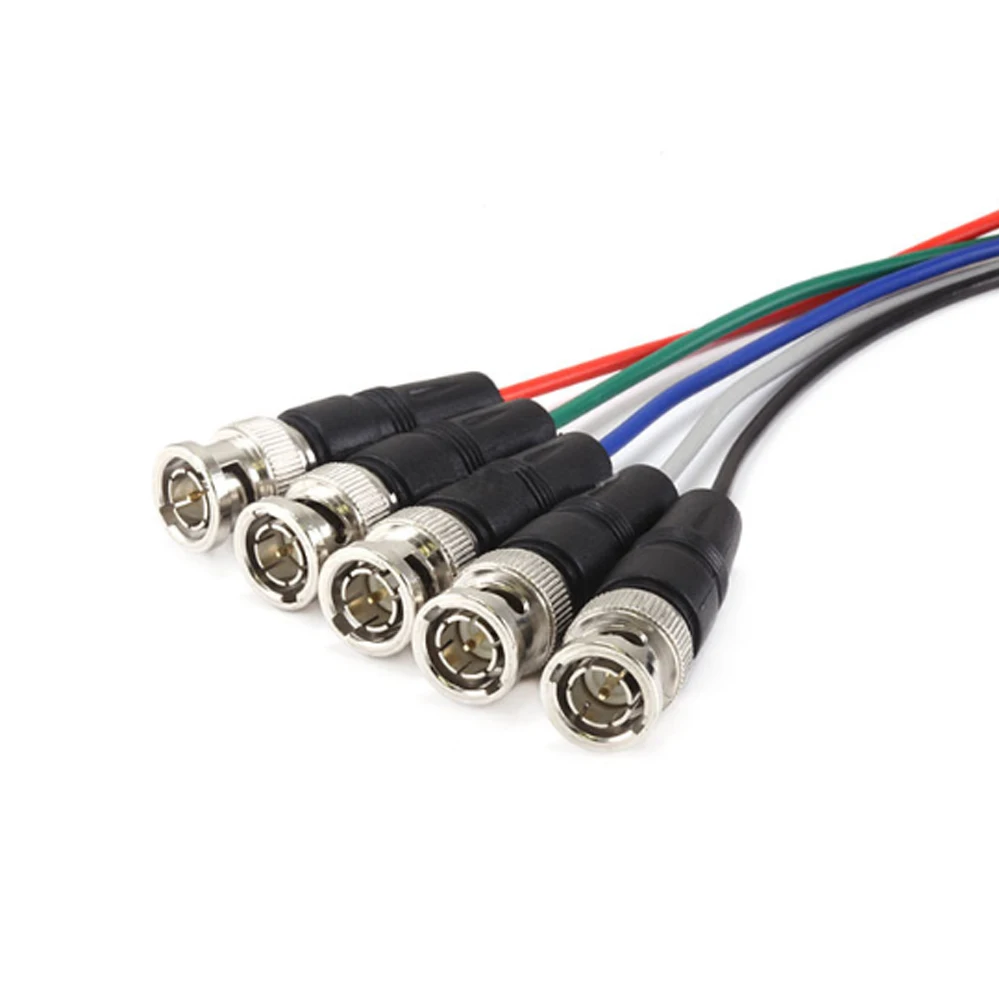 Premium Rgbhv 5 Bnc To 15pin D-sub Video Adapter Cable - Buy D-sub To ...