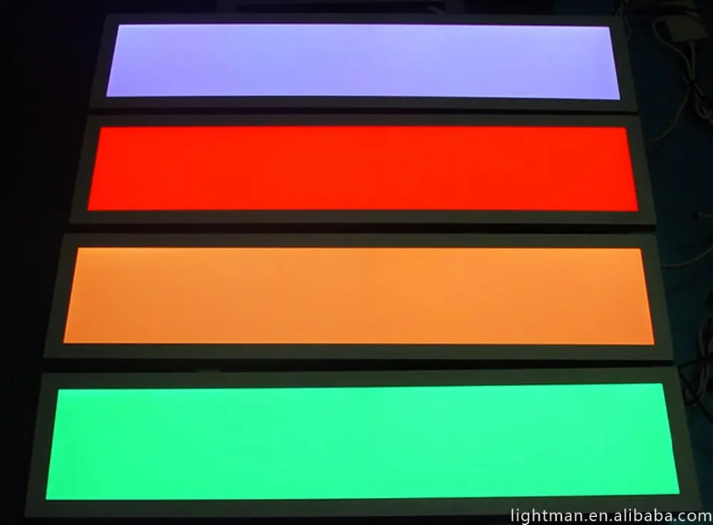 Multi Color Changing Dmx512 Compatible 40w Rgb Led Light Panel 1200x300 ...