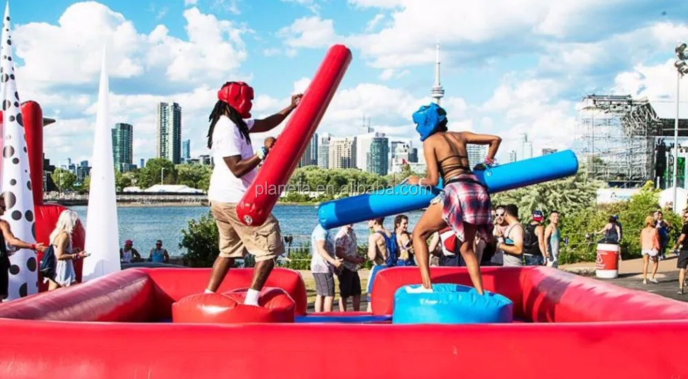 Outdoor Fighting Inflatable Jousting Arena,Inflatable Gladiator ...