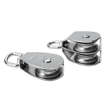 304 M20 Single Stainless Steel Pulleys Marine Pulley Customized Cotter ...