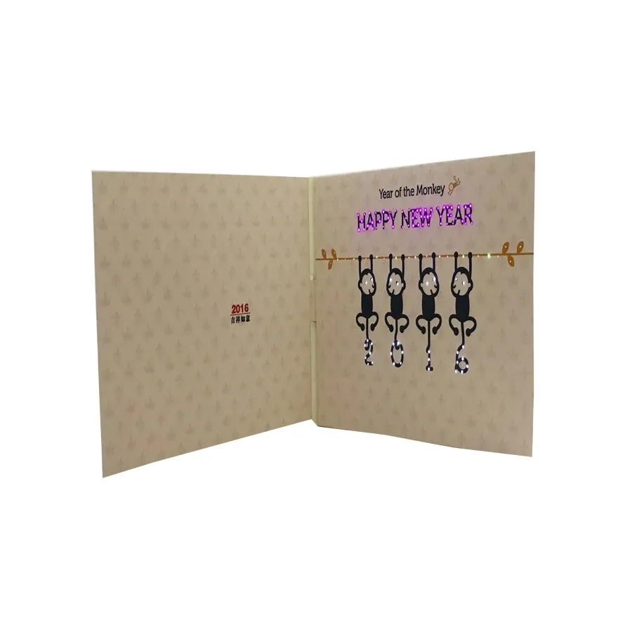 Custom Business Cards Popular Led Invitation Card Artistic Paper ...