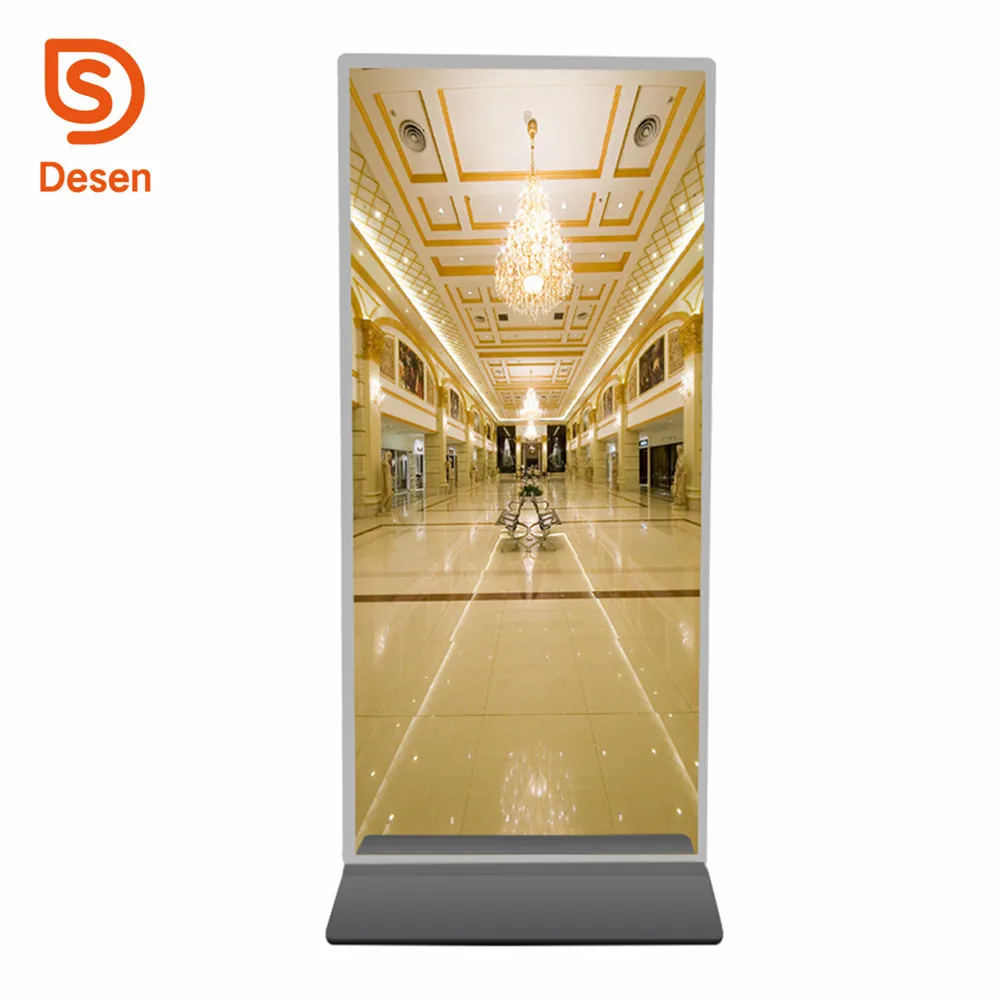 42" Magic Mirror Video Advertising Lcd Display Digital Advertising ...