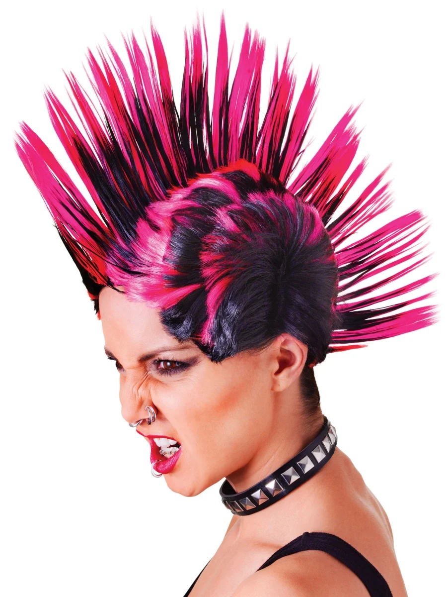 80s Mohawk Punk Wig Party Cock Wig - Buy Party Plastic Wigs,Mohawk Wig ...