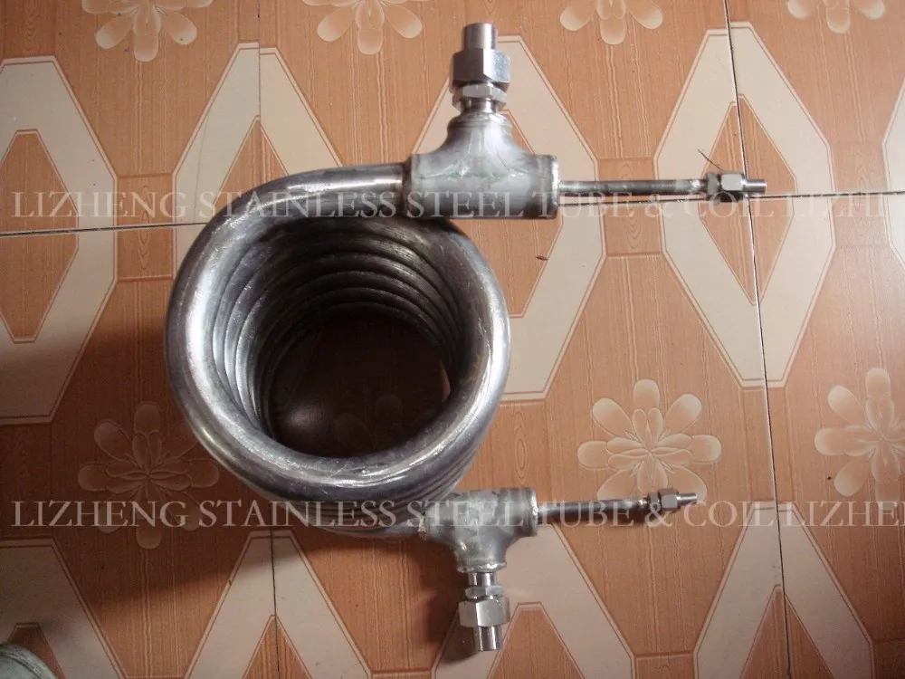 Nested-tubing (coaxial Tubes) Coil - Buy Coaxial Stainless Steel Coil ...