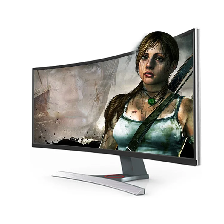 35 Inch Curved 3440*1440p Uhd 4k 100hz Computer Gaming Monitor Led Free ...