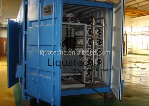 20ft,40ft Sea Shipping Container Swro Containerized Ro Seawater ...