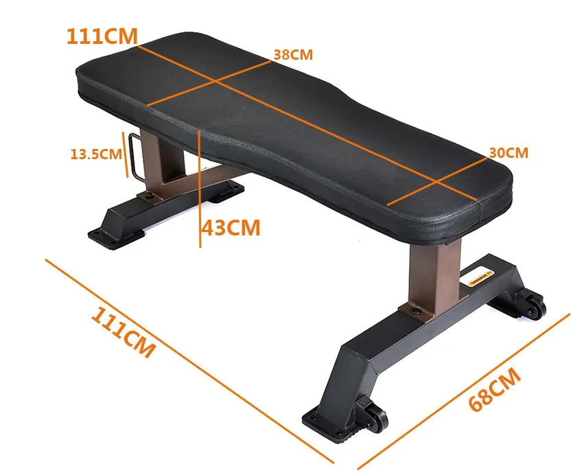 Multi Function Weightlifting Flat Bench - Adjustable & Durable