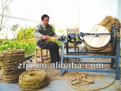 Straw Rope Spinning And Straw Rope Making Machine /hay And Straw Rope ...
