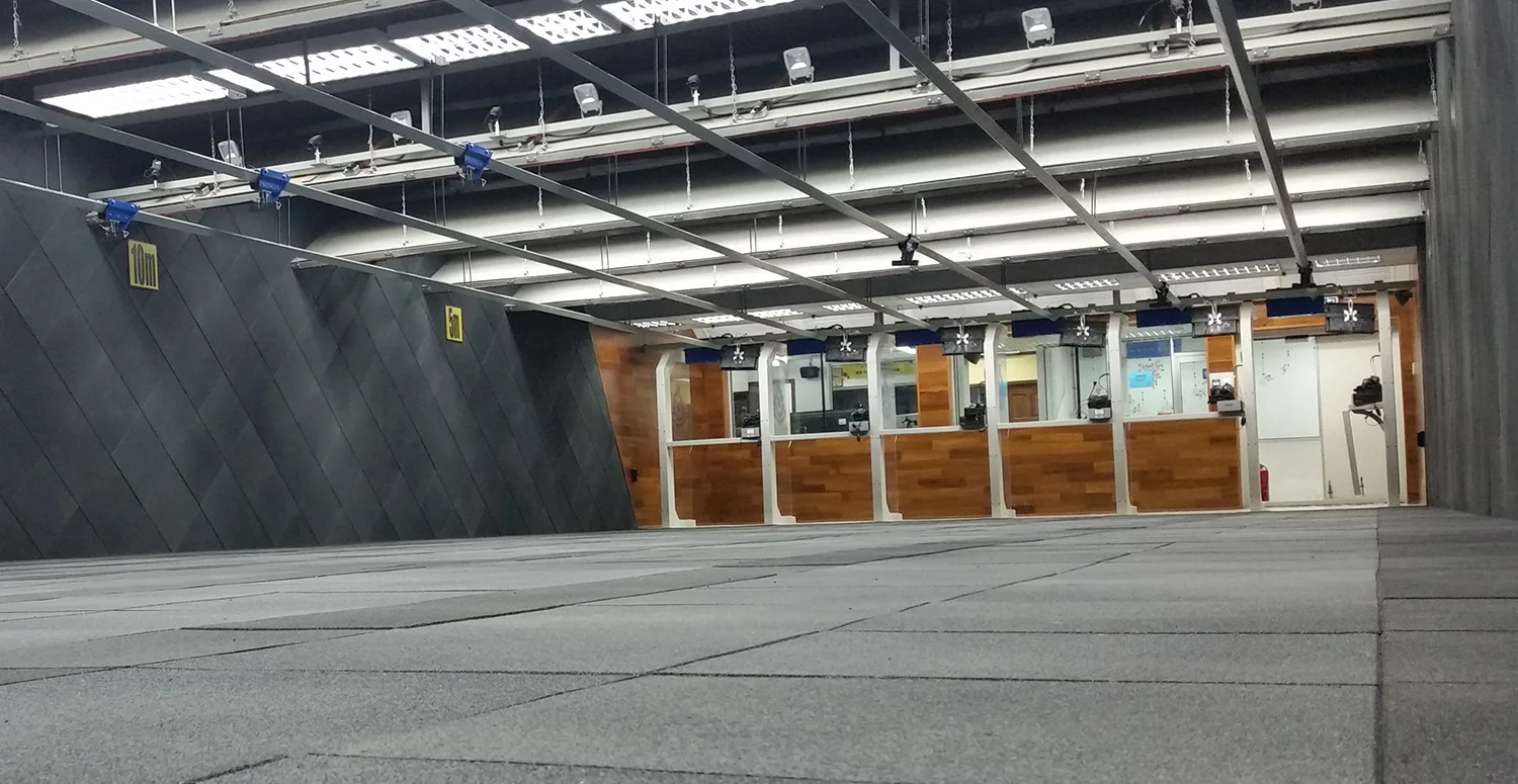 Customized Ballistic Rubber Block Tiles for Shooting Gallery