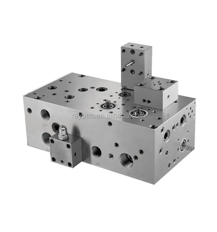 Non Standard Hydraulic Valve Control Block for Industrial Machinery