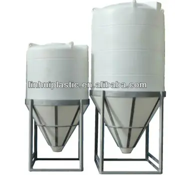 Conical Bottom Bulk Storage Tanks With Support Stands - Buy Conical ...