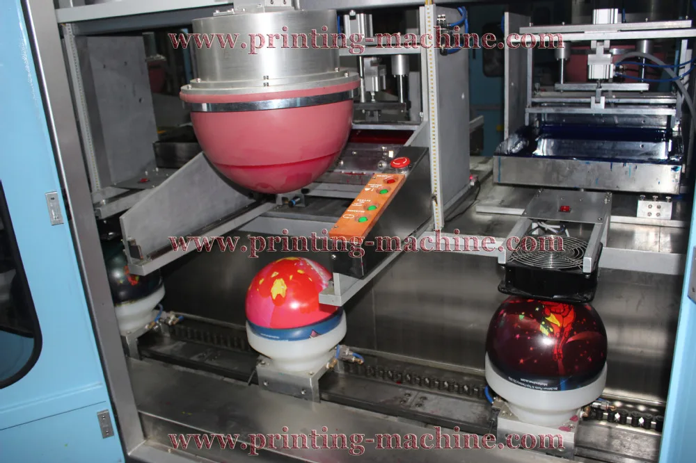 Dx-b10 Full Automatic Big Size Pvc Ball Pad Printing Machine - Buy Pad ...