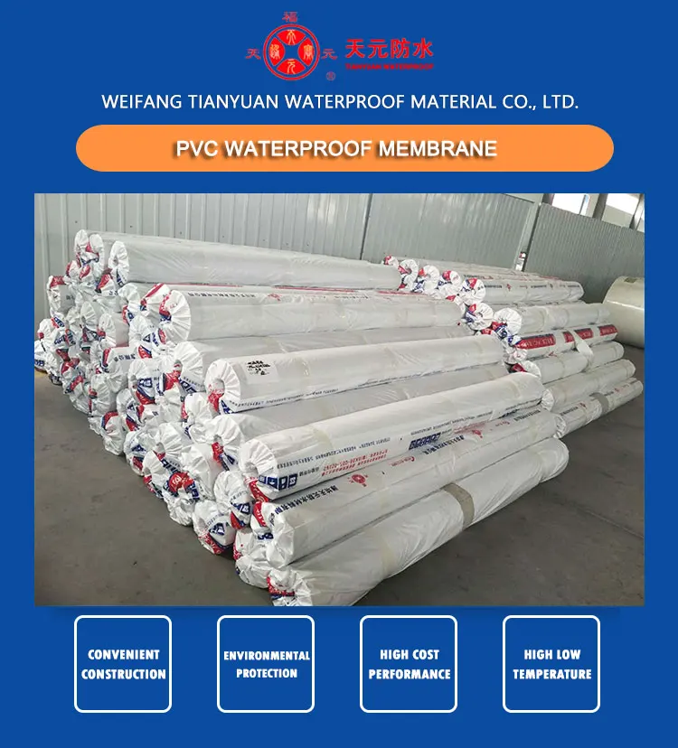 Good White Pvc Fabric Roofing Membrane - Buy White Pvc Roofing Membrane ...