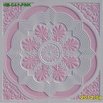 Iso Pink Gypsum Ceiling/ Gypsum Board/plaster Ceiling For Building ...
