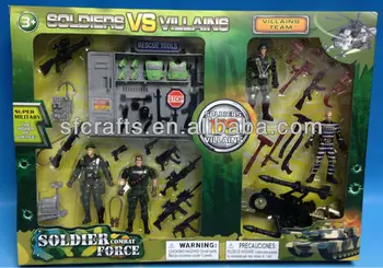 Hot Military Action Figures Toys Set,Soldiers Vs Villains Toys - Buy ...
