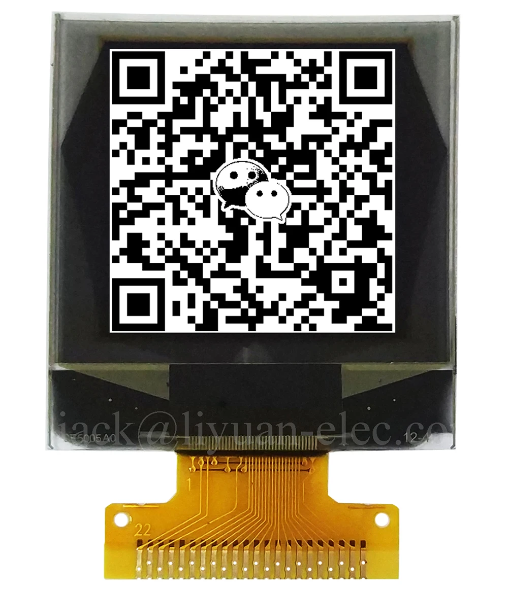 1.12'' Inch 128x128 White Qr Code Square Monochrome Small Oled Display ...