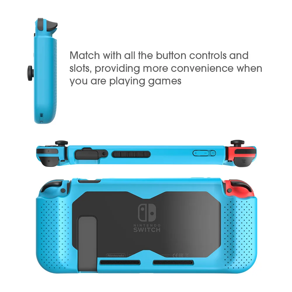 For Nintendo Switch Joy Con Tpu Back Case Cover Shell Accessories - Buy ...
