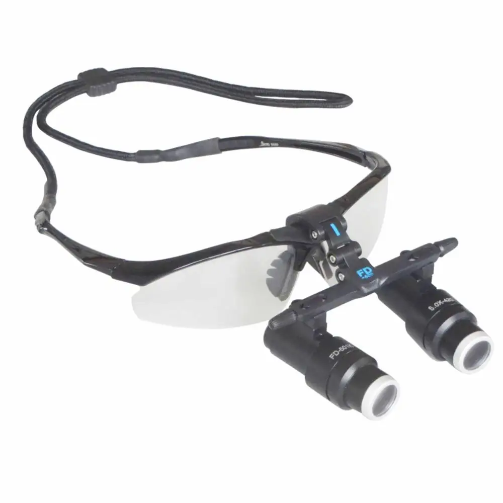 High Quality Magnifying Glasses 5 0X Medical Binocular Magnifier High Quality Magnifying Glasses 5 0X Medical Binocular Magnifier