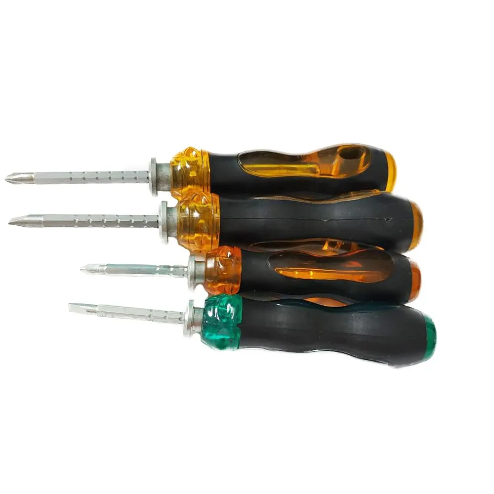 Portable Strong Magnetic Flat Phillips Screwdriver Double End Change ...