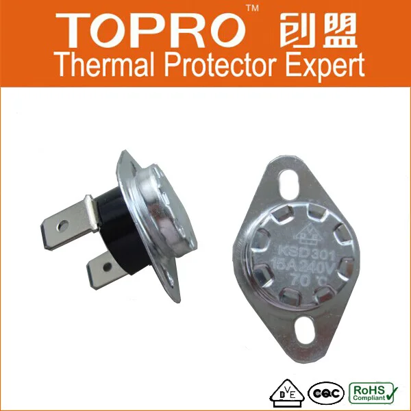 Automatic Cut Off Switch Sensitive Temperature Switchs Ksd301 ...