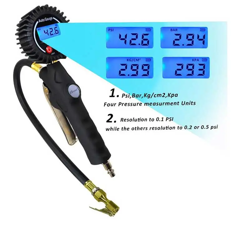 New Design Tire Inflator Deflator Gun Digital Tire Inflator Gauge - Buy ...