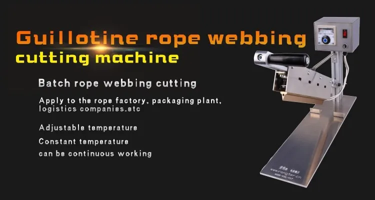 Guillotine Nylon rope and webbing hot Knife cutter Products from ...