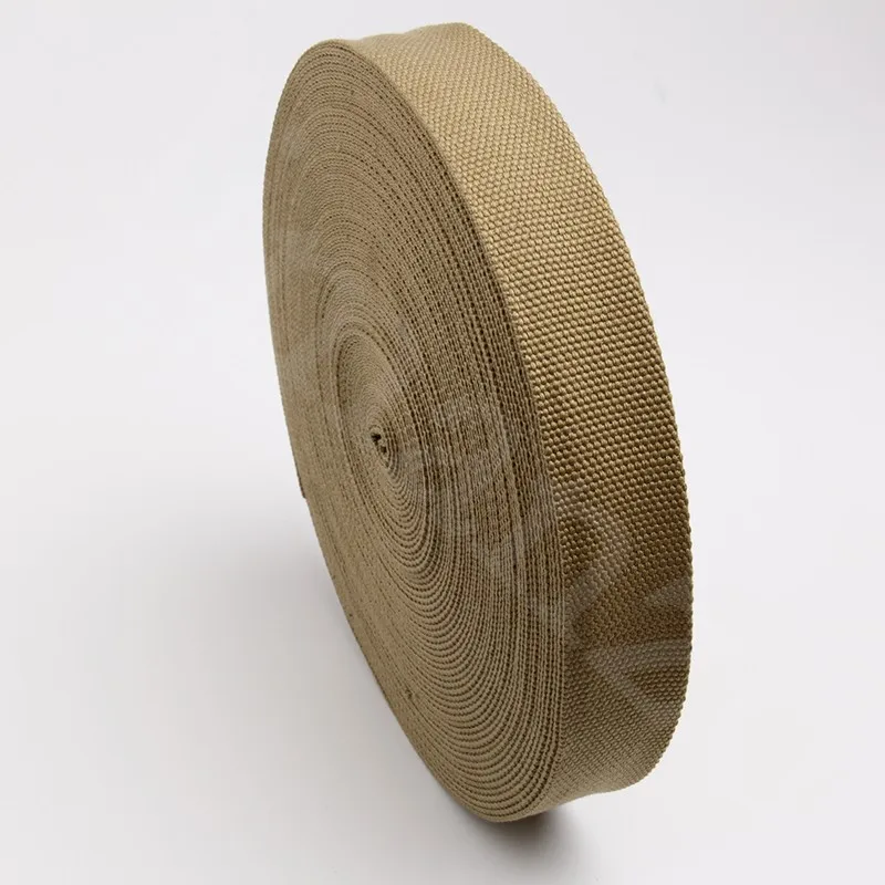 100% Cotton Webbing Belt Rolls,Three Color Factory Price Cotton Webbing ...