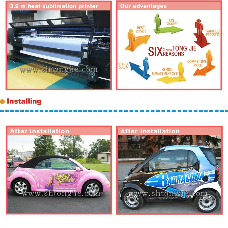 Luxury Car Body Painting Stickers - Custom Digital Printed