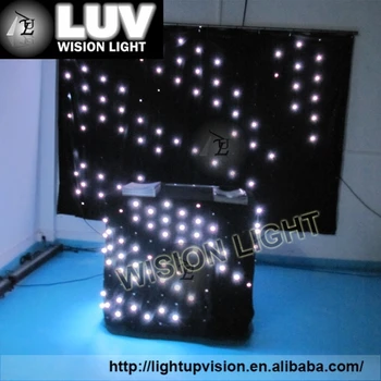 Flexible Led Dj Booth /background Curtain/stage Curtains - Buy Flexible ...
