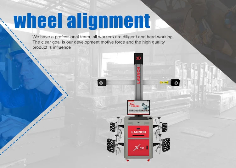 X931 Launch Wheel Alignment Machine Corghi Wireless Wheel Aligner 3d ...