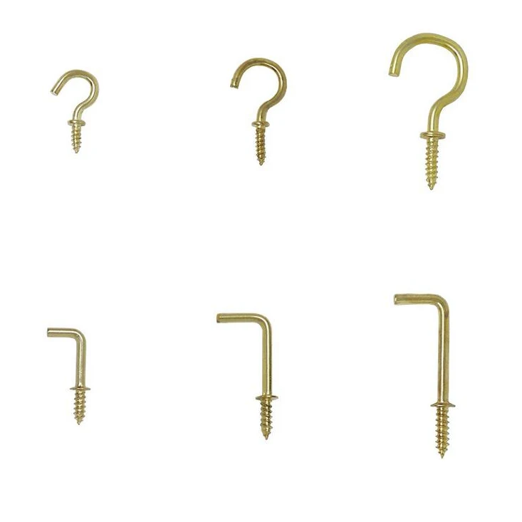Shanfeng 85 Pieces Metal Right Angle Screw Hook - Buy Hook,Metal Hook ...