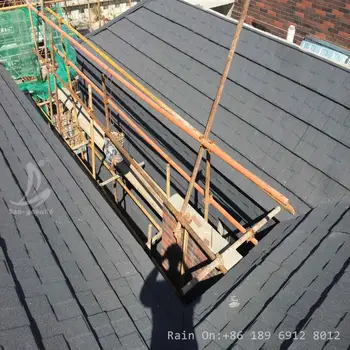 Somalia Building Materials Prefab House Roof Tile Stone Metal Steel ...