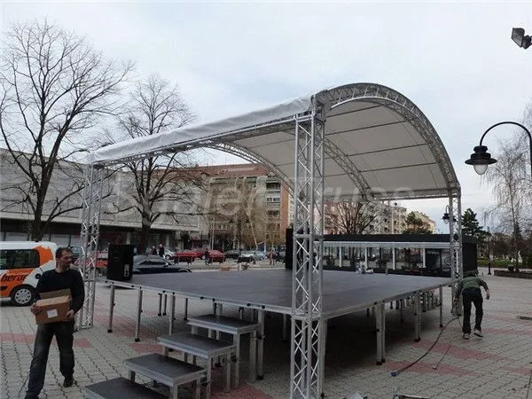 18MM Portable Plywood Concert Stage Flooring for Events