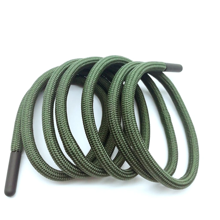 OEM Decorative Drawcord Rubber Coated Tips Drawstring Cords