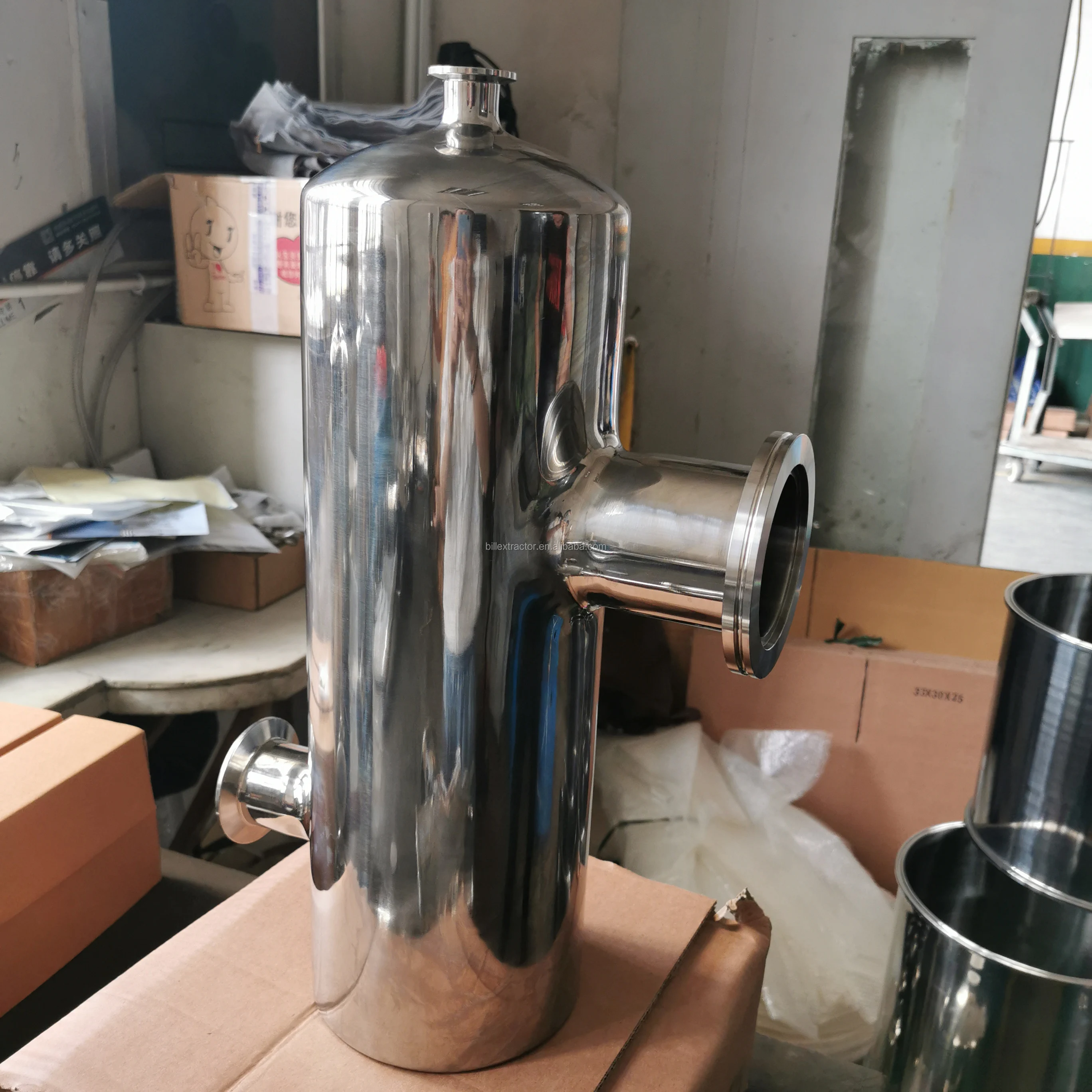 New Parts Stainless Steel 304 Double Cold Trap With Kf Fittings - Buy ...