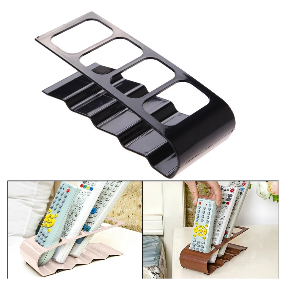 Remote Control Holder Stand Rack Fof Tv Dvd Remote Storage Organiser ...