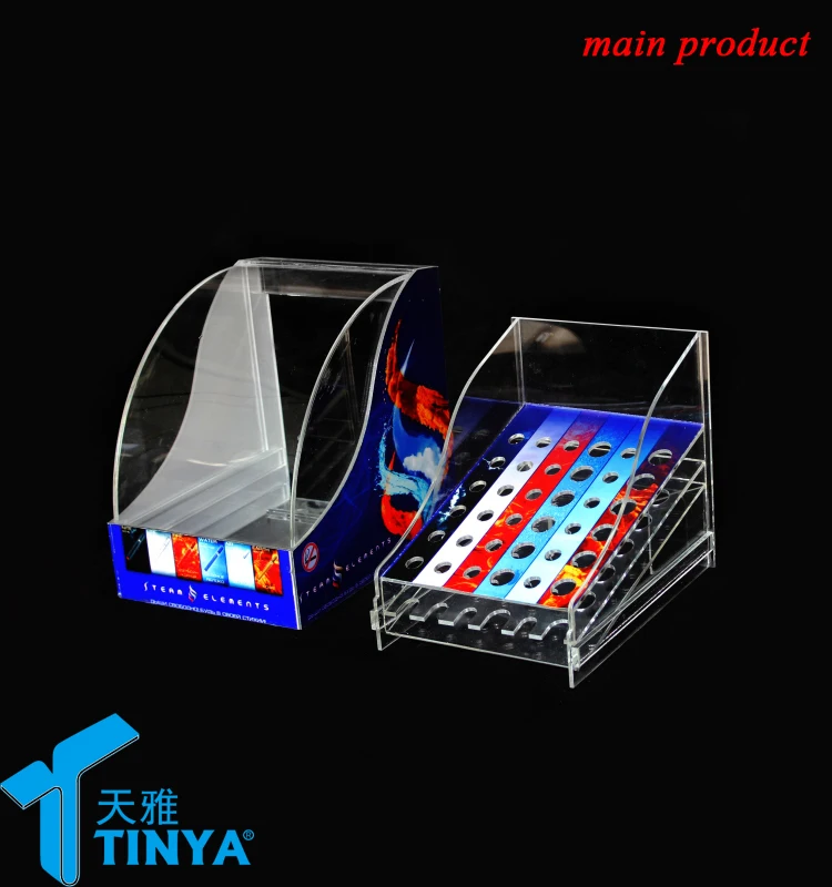 Manufacturer Customized Acrylic Cigarette Display Rack Cabinet Shelf ...