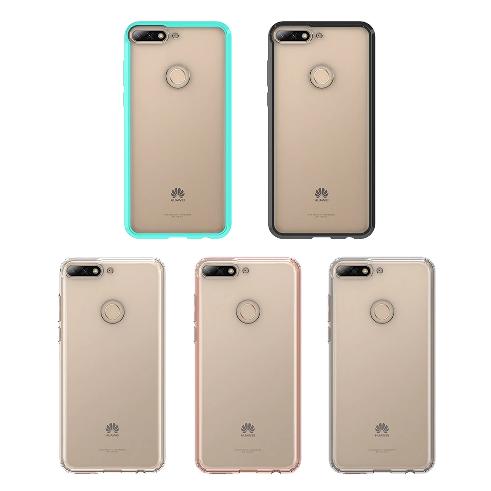 Transparent Acrylic Back Shockproof Mobile Phone Case Cover For Huawei ...