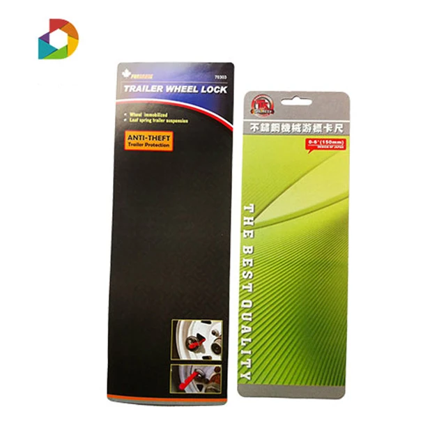 Die Cut Packaging Header Card Paper Cardboard Header Card - Buy Paper ...