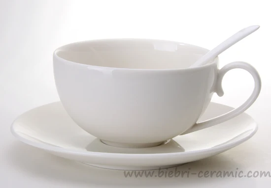 Wholesale Super Plain White Porcelain And Bone China Coffee And Tea Cup ...