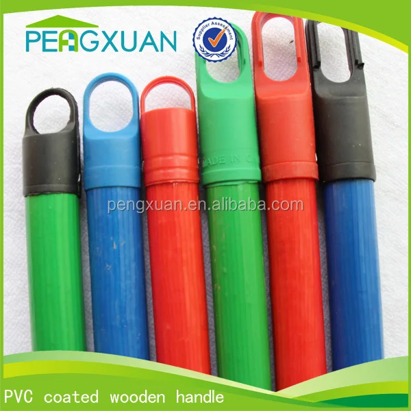 Pengxuan Straight Floor Cleaning Wooden Wiper Stick With Plastic Coated ...