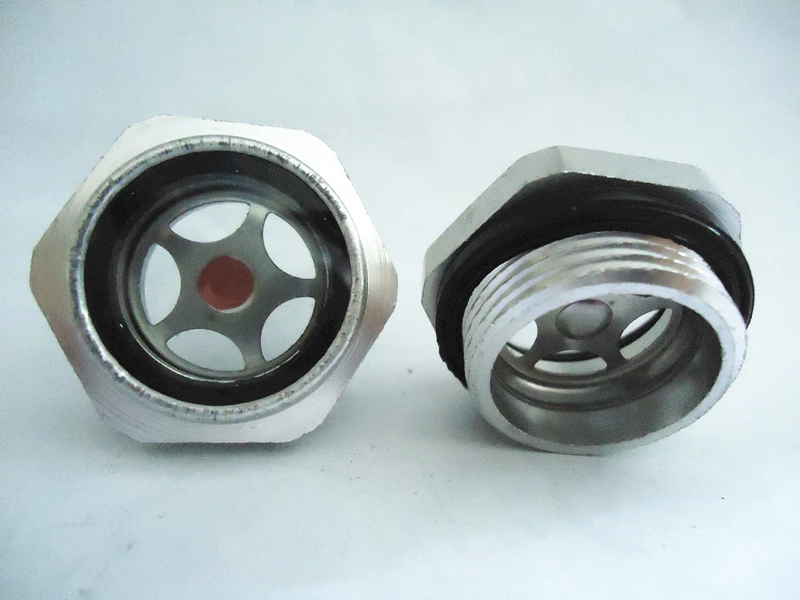 Metric Thread Aluminum Alloy Oil Level Sight Glass - ZEWEI