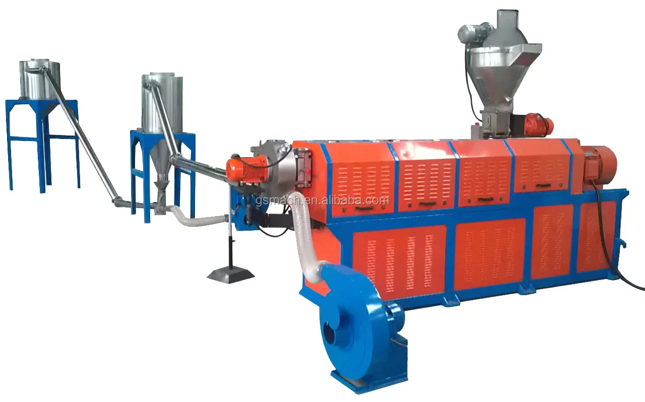Wood Plastic Pellets Compounding Pelletizing Extruder Machine - Buy ...