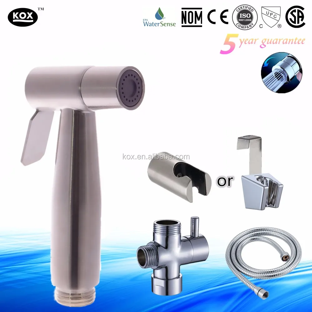 Bidet Sprayer,Stainless Steel Sprayer Shattaf Set-stainless Steel Spray ...