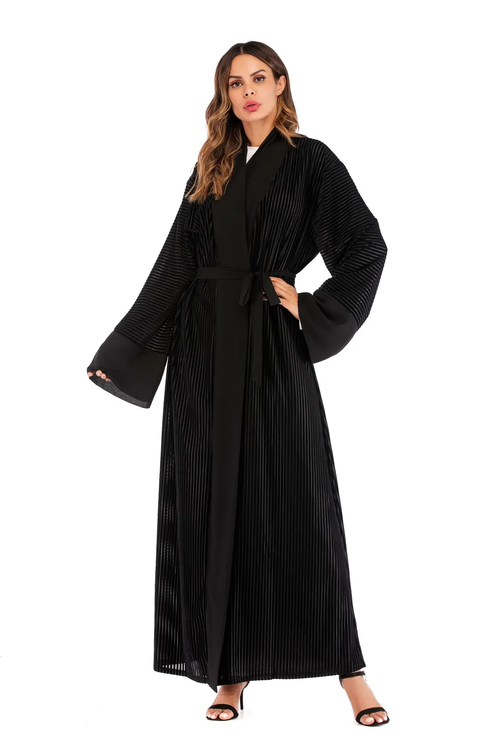 1671# Turkish Modest Clothing Islamic Coats Hijabs Long Sleeve Abaya ...